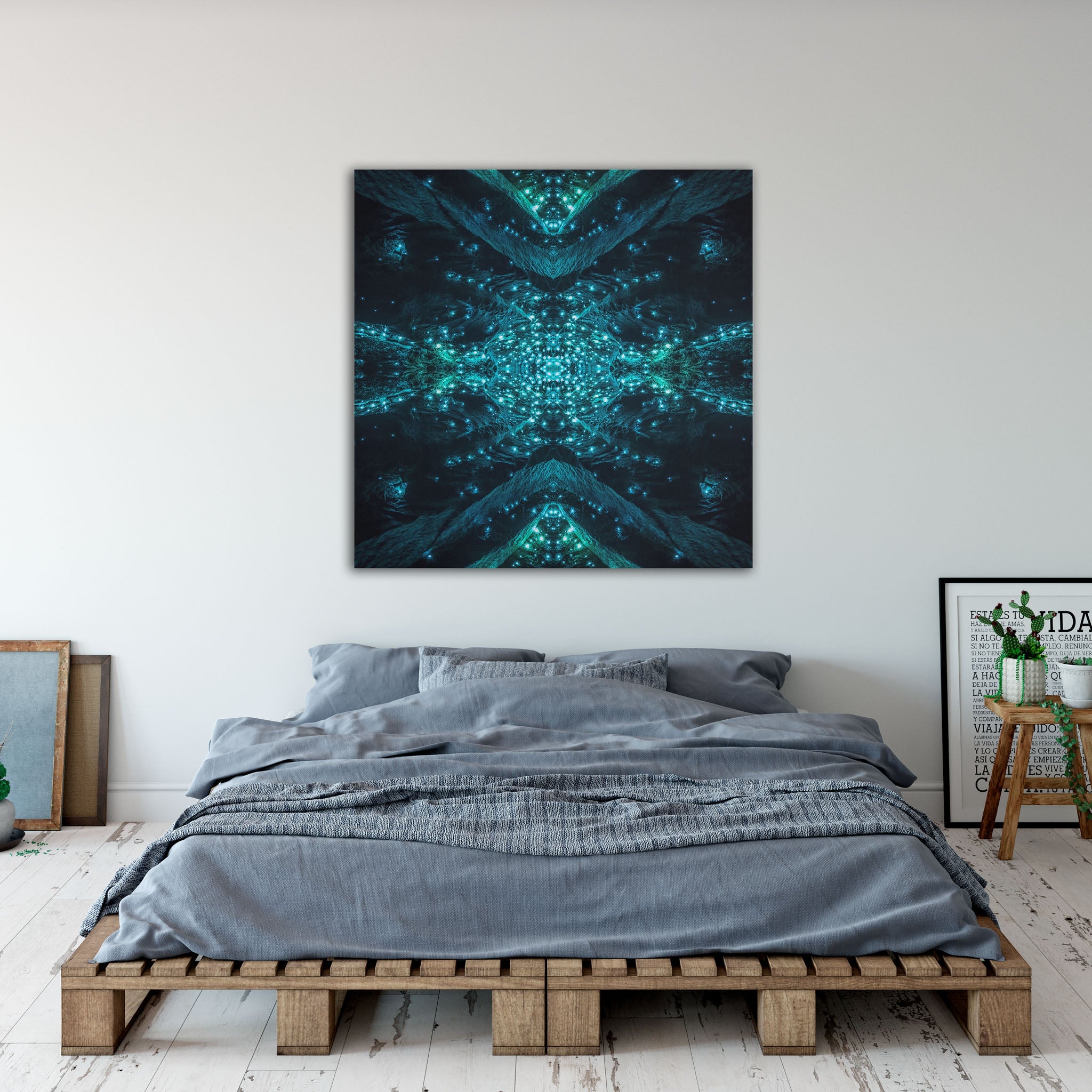 Glow Wormhole - Abstract Fine Art Acrylic Print Sydney – Kess Gallery