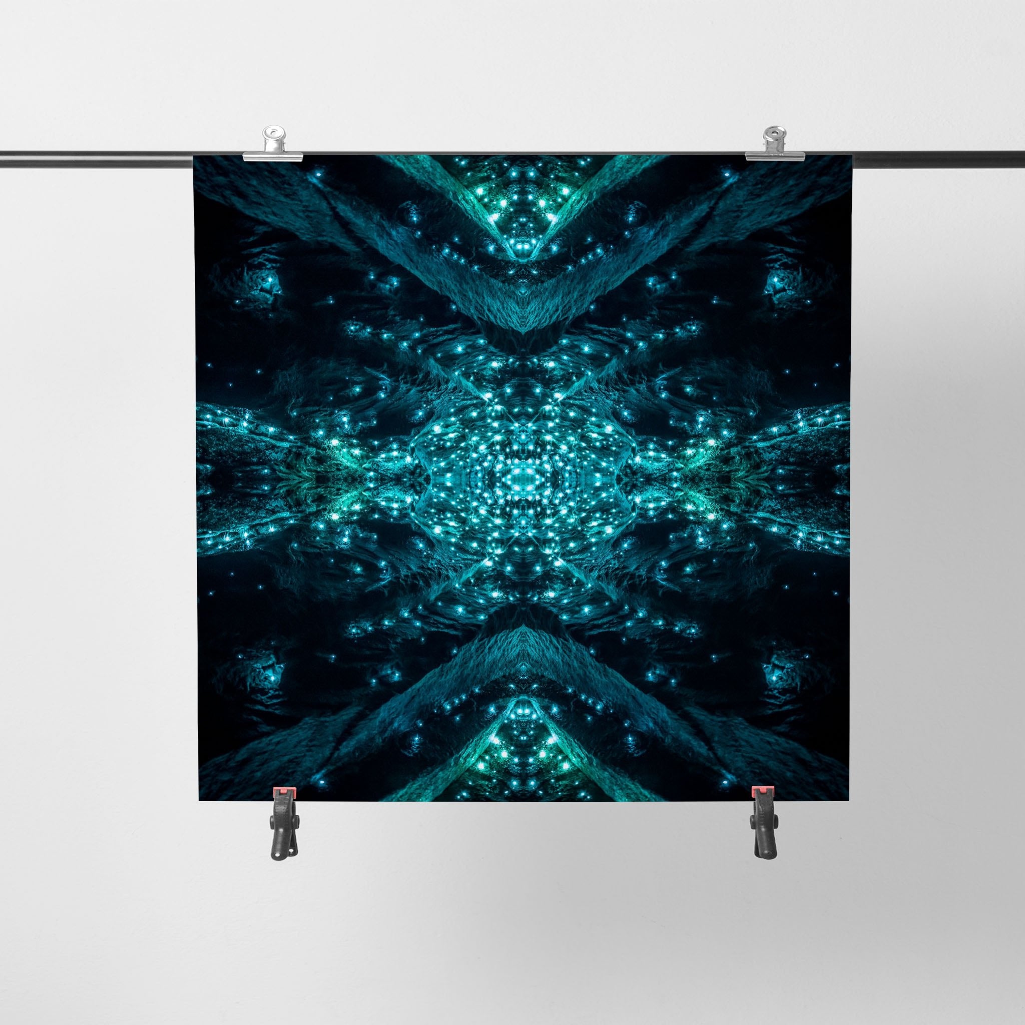 Glow Wormhole - Abstract Fine Art Acrylic Print Sydney – Kess Gallery