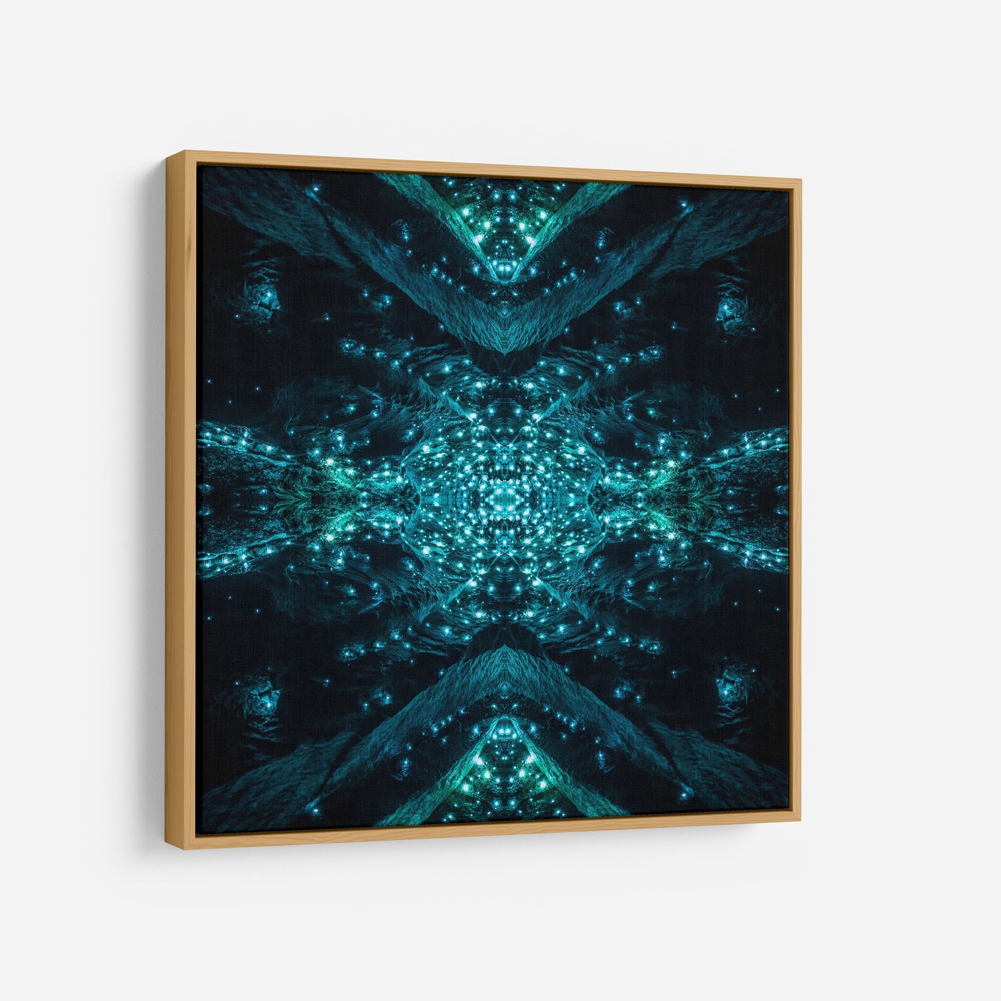 Glow Wormhole - Abstract Fine Art Acrylic Print Sydney – Kess Gallery